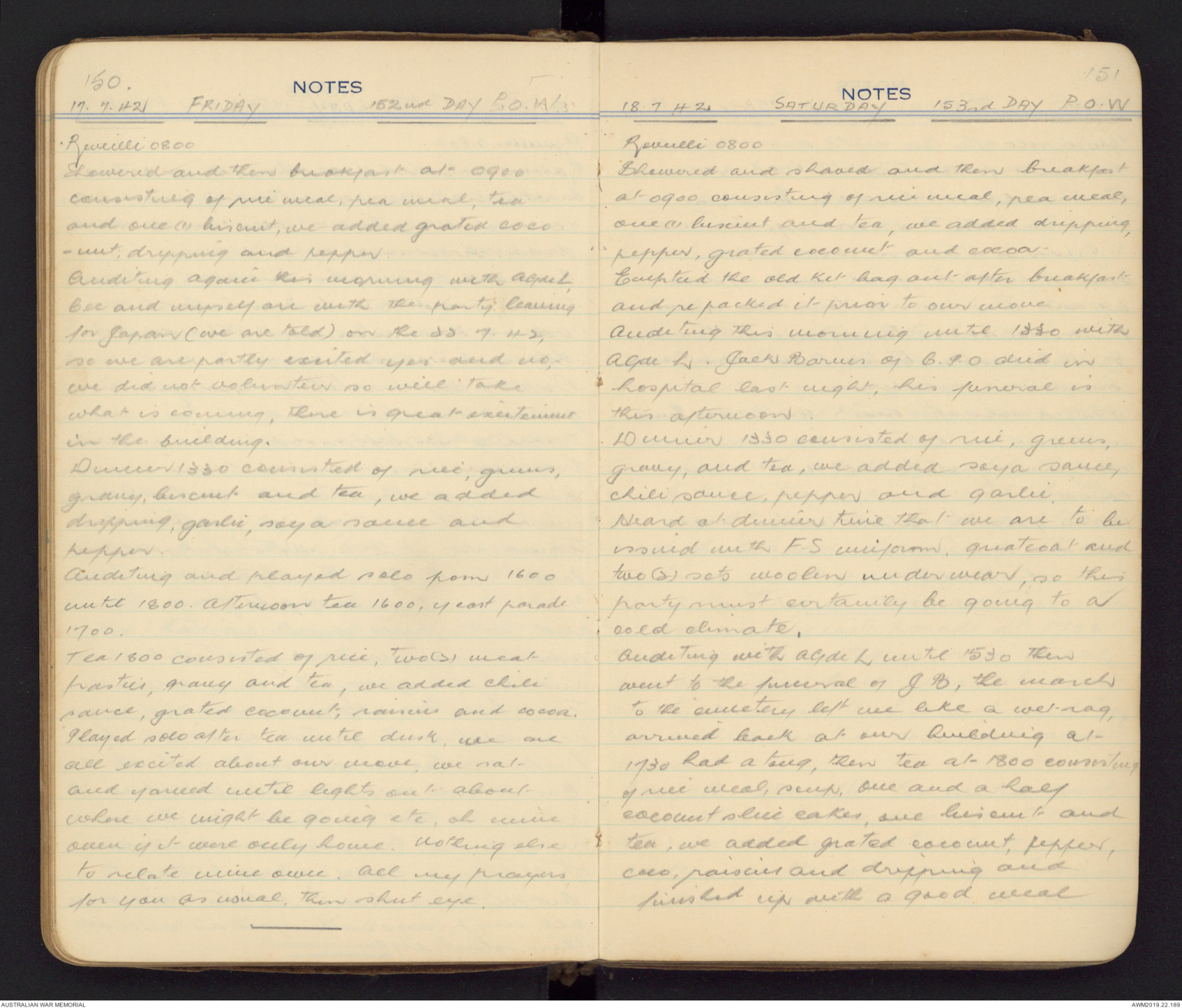 Remembering the Fall of Singapore - papers of Corporal Alexander ...