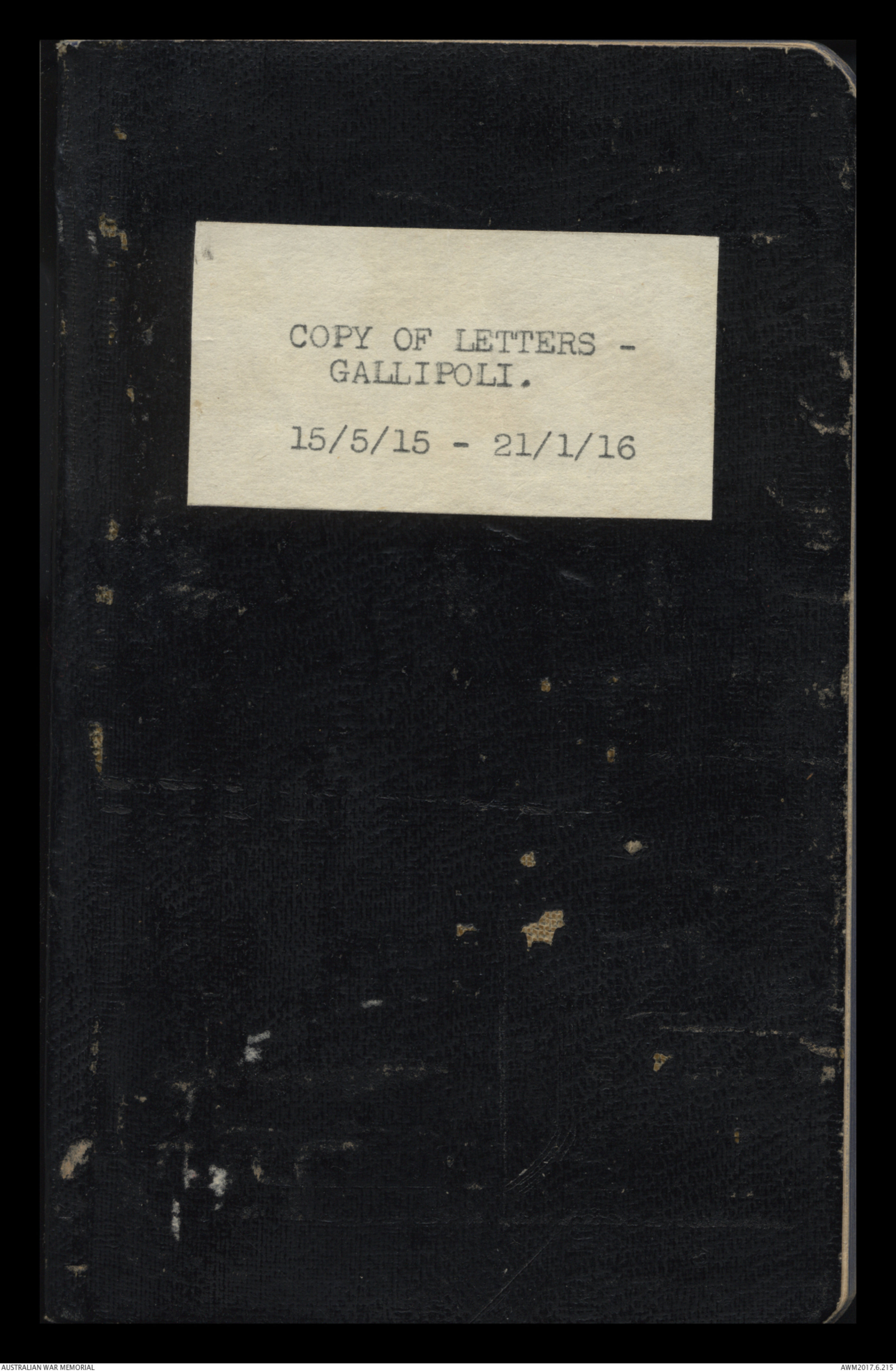 Gallipoli letters of Rupert Major Downes - Part 1 | Transcribe