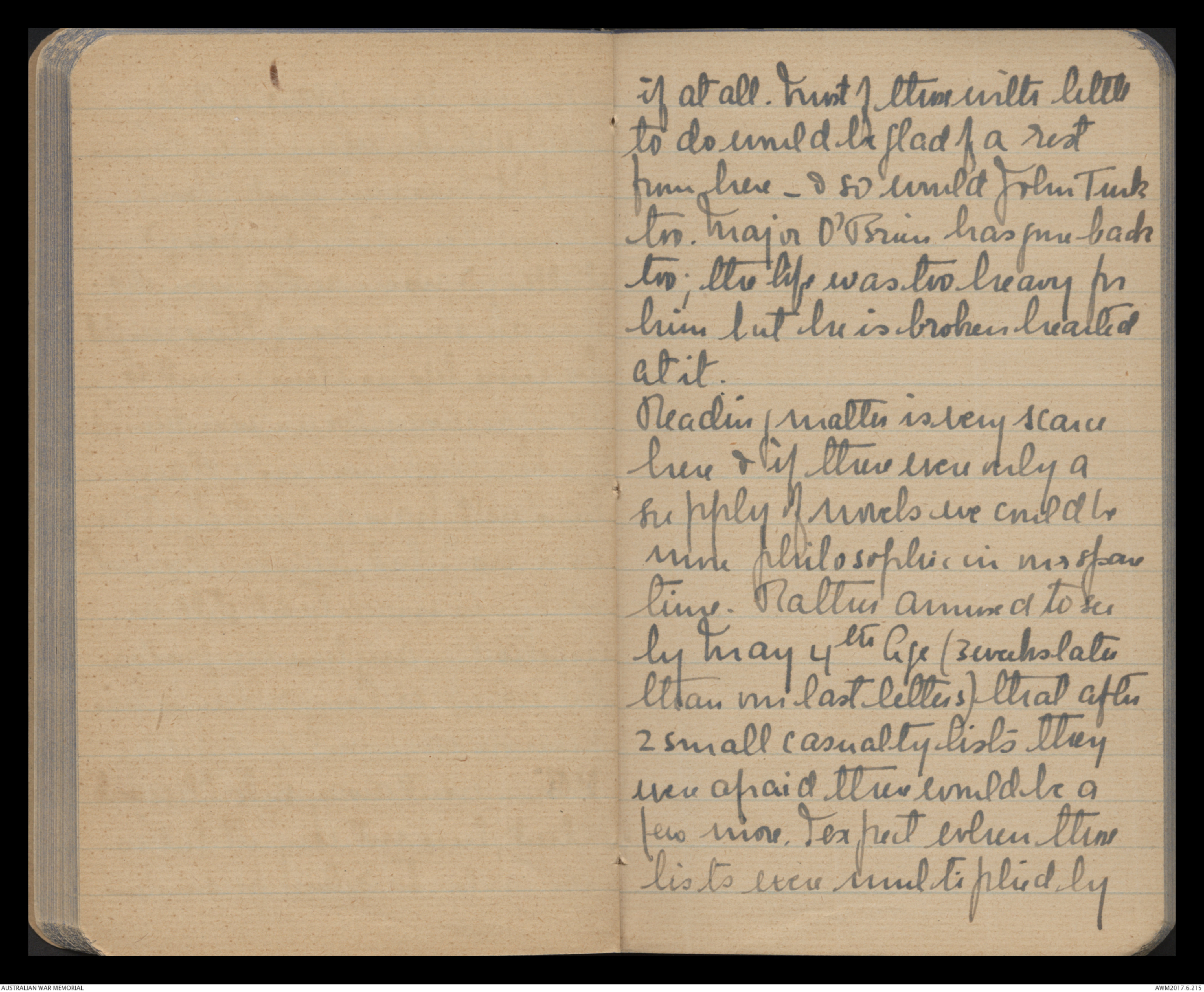 Gallipoli letters of Rupert Major Downes - Part 5 | Transcribe