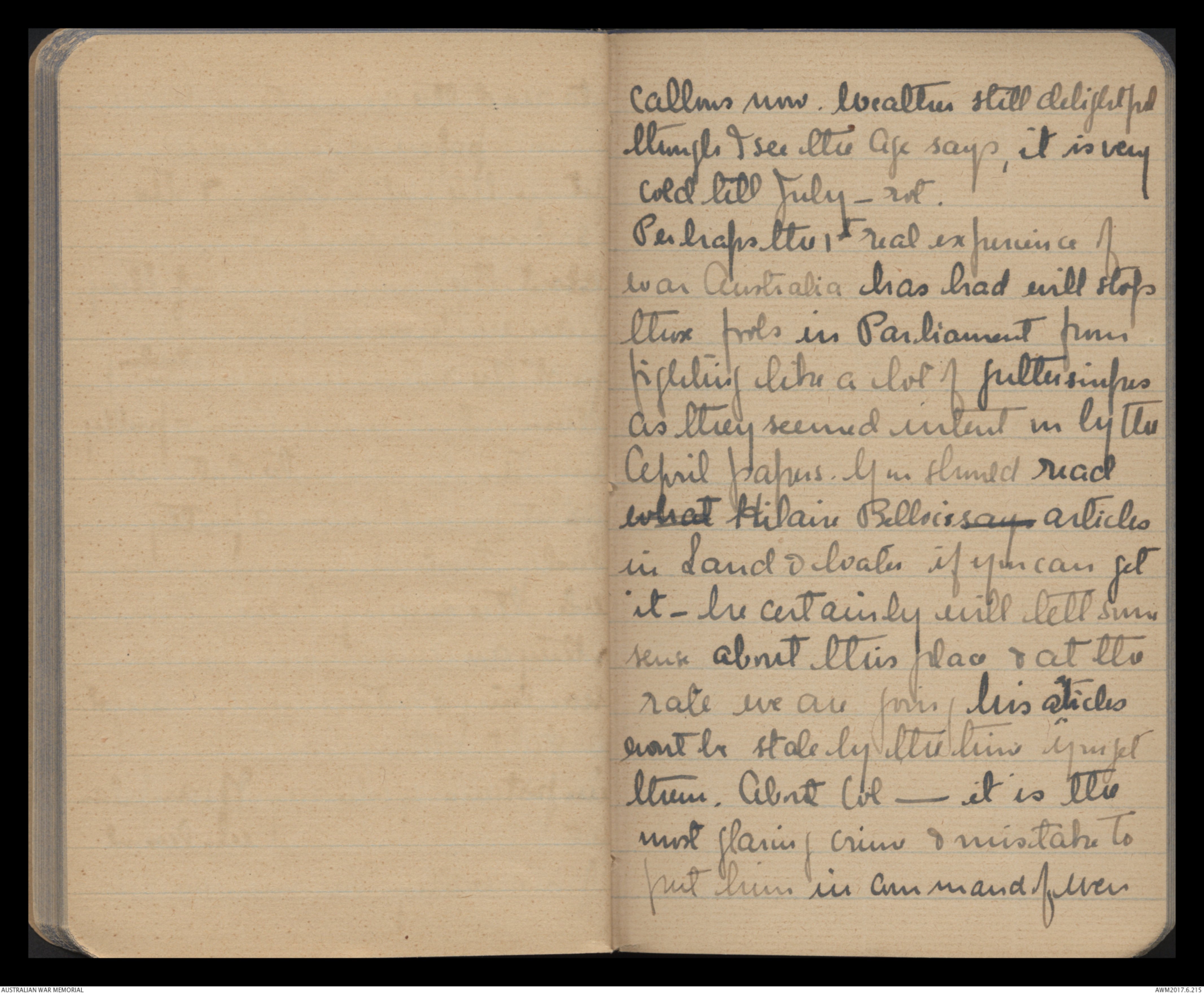 Gallipoli letters of Rupert Major Downes - Part 6 | Transcribe