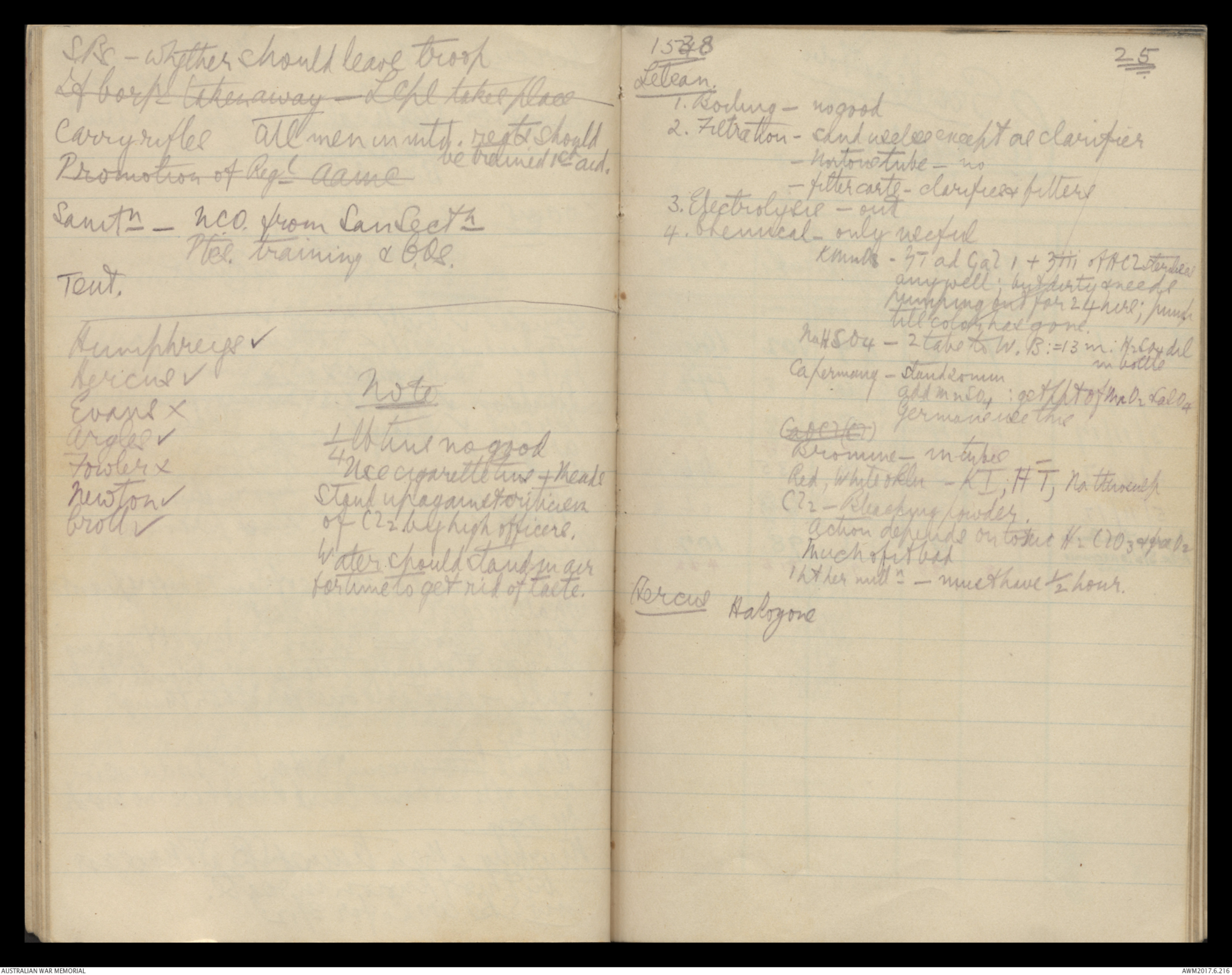 War Diary of A.D.M.S., ANZAC mounted division - Part 3 | Transcribe