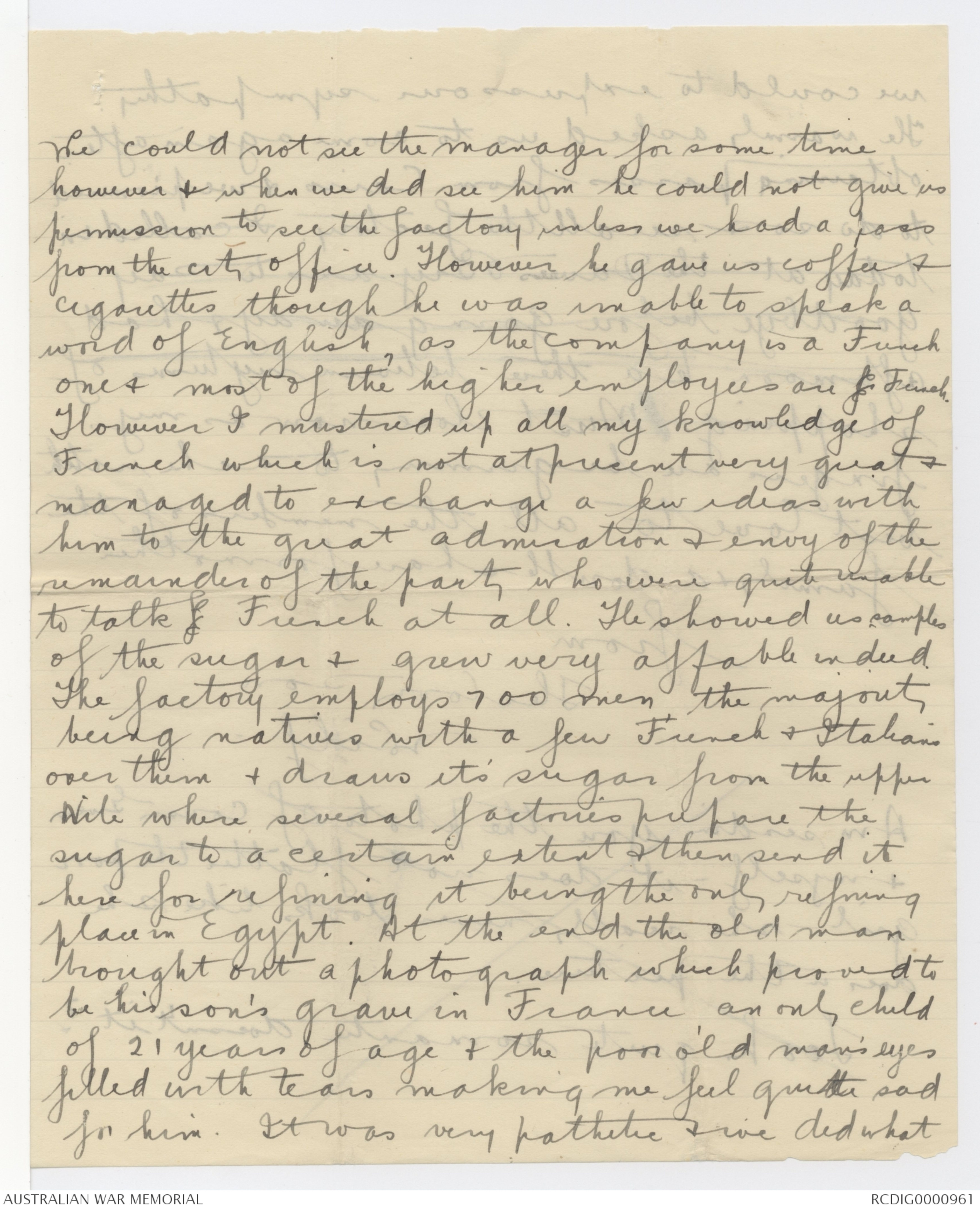 Letters from Wilfred Evans to his family, 1916 - Part 7 | Transcribe
