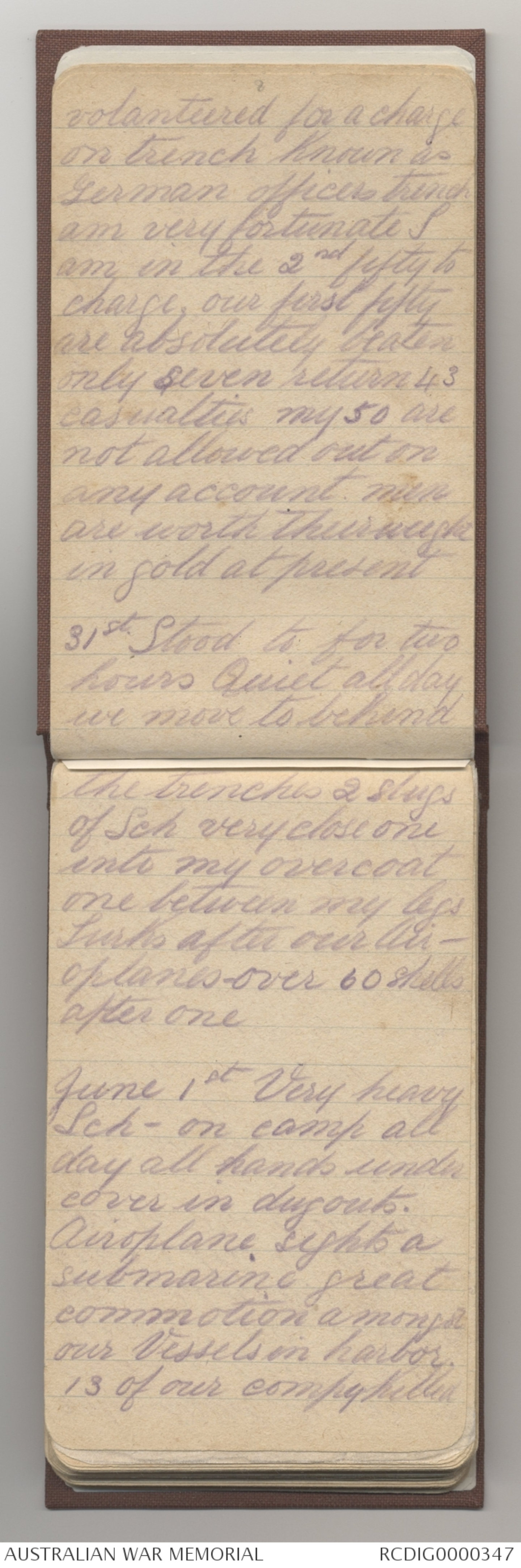 Diary of John Kingsley Gammage, 1915 - [1916] - Part 1 | Transcribe