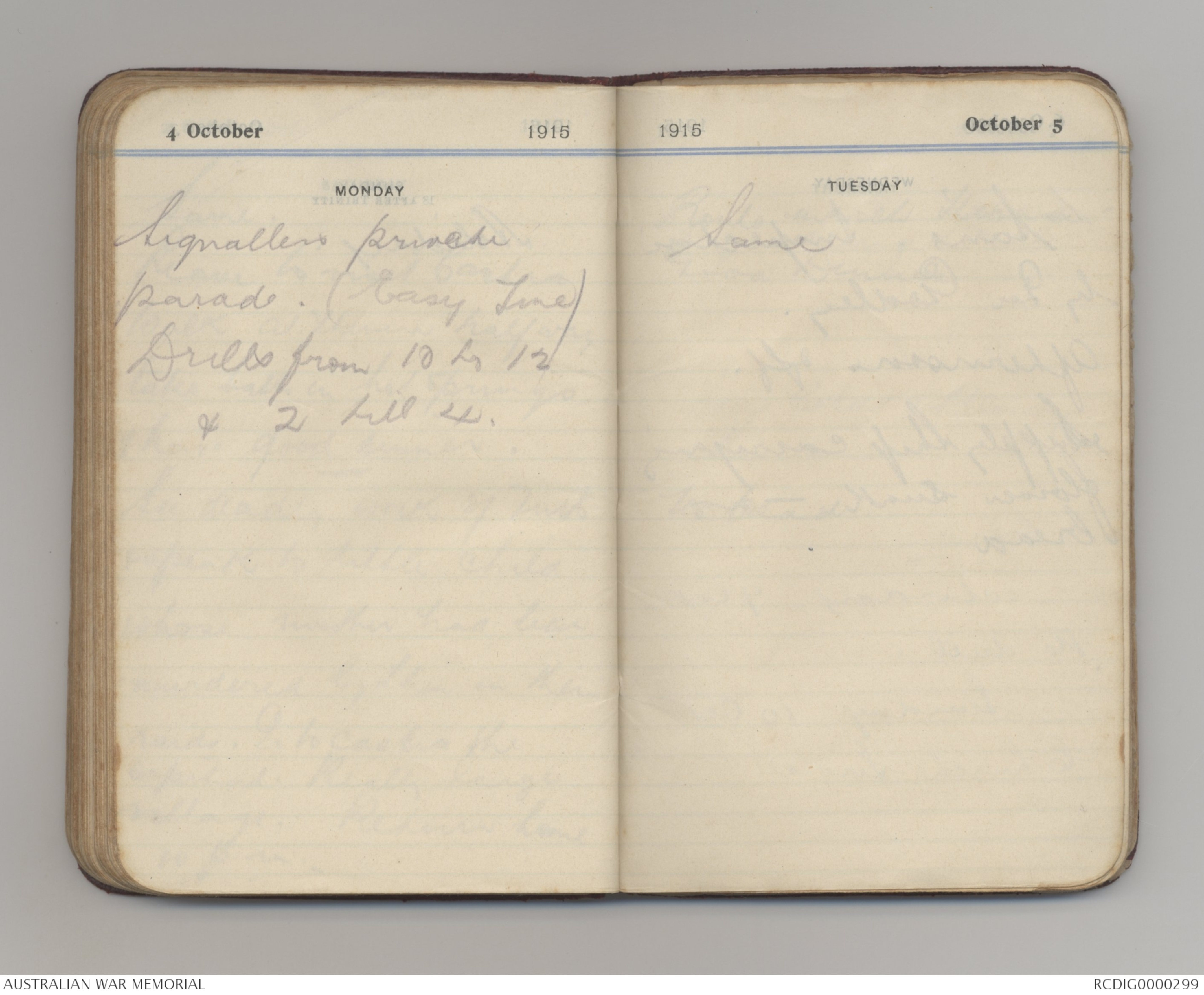 Diary of Samuel Hedley Hemming Hawkins, 1914-1916 - Part 15 | Transcribe