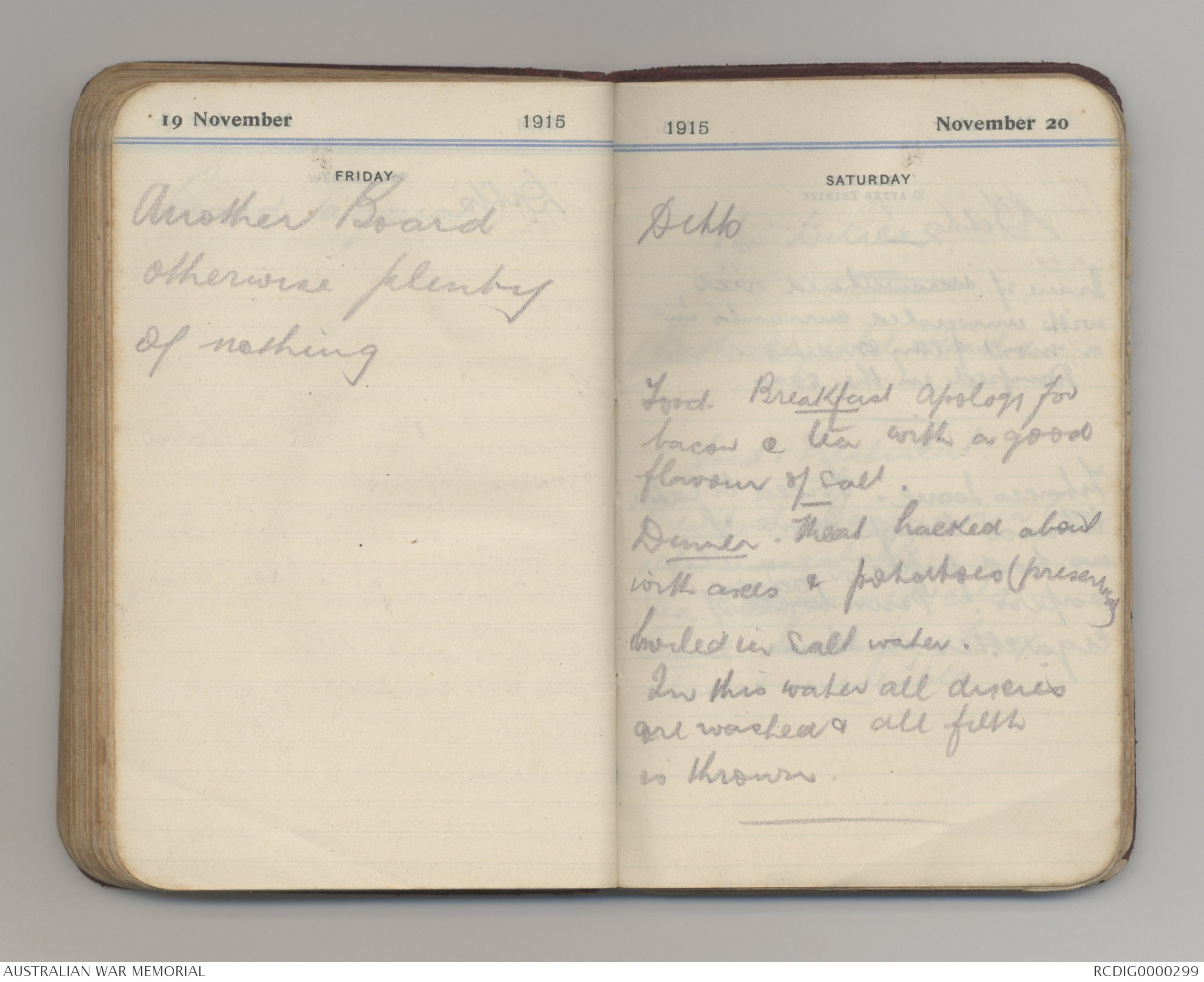 Diary of Samuel Hedley Hemming Hawkins, 1914-1916 - Part 17 | Transcribe
