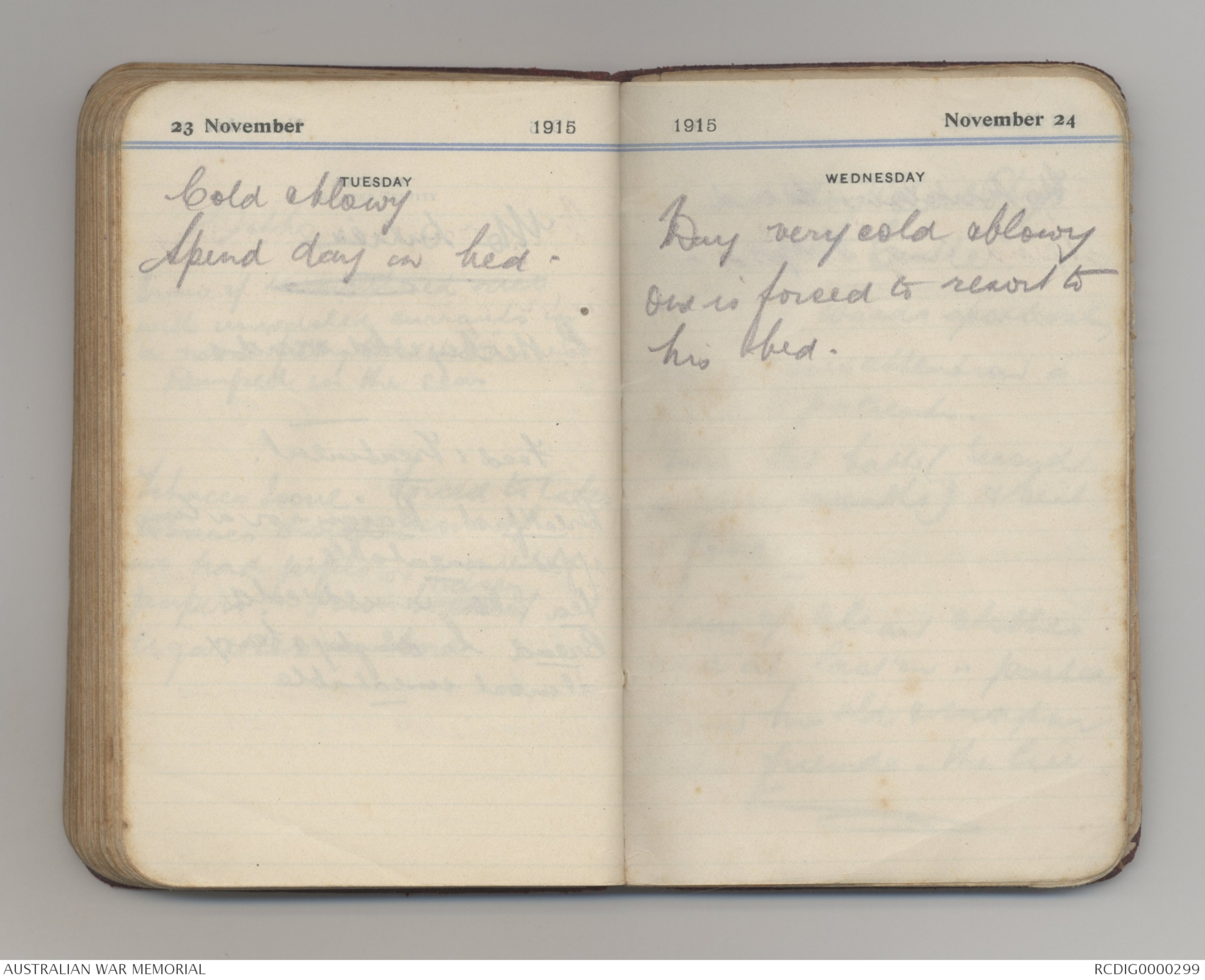Diary of Samuel Hedley Hemming Hawkins, 1914-1916 - Part 17 | Transcribe
