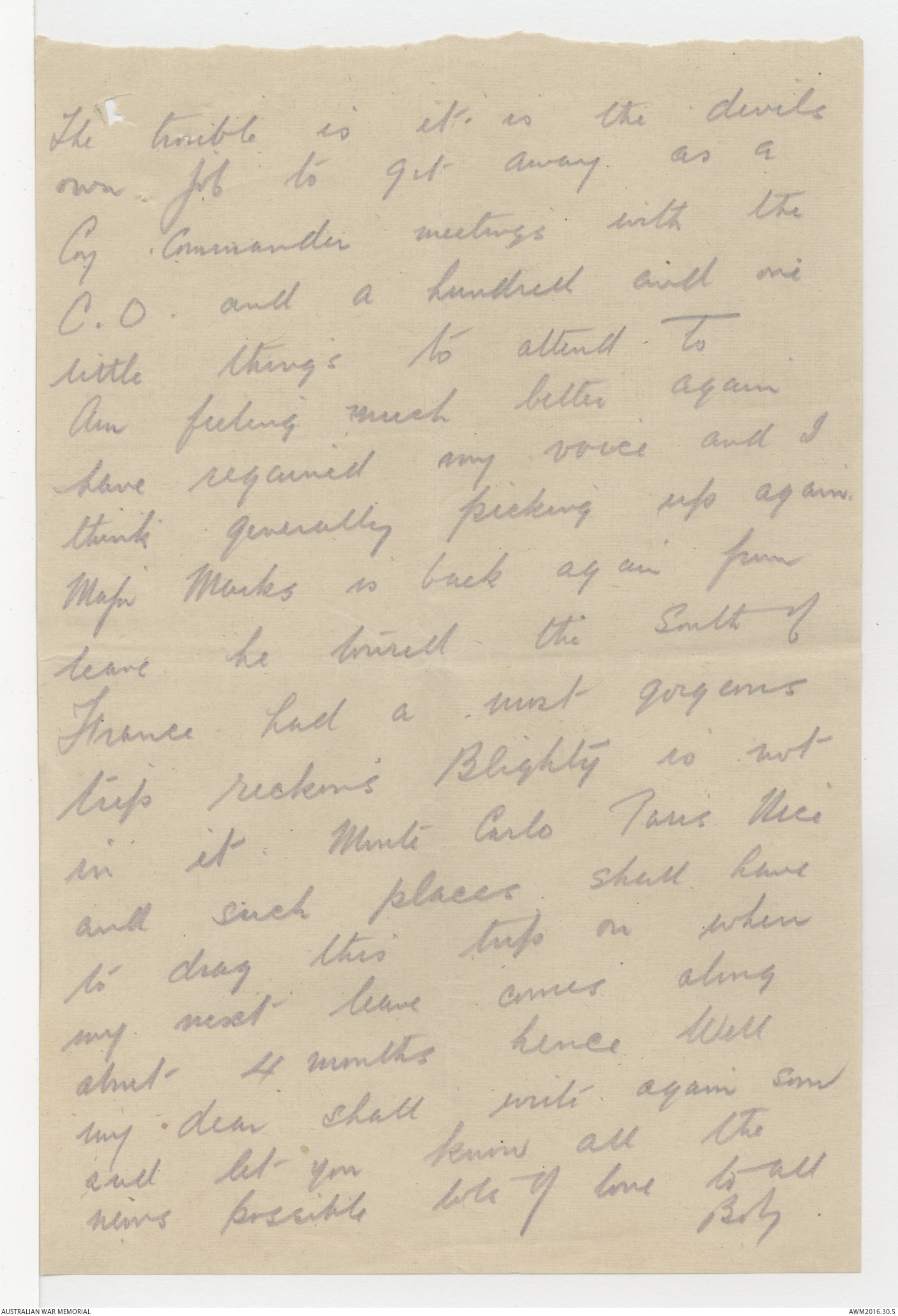 Letters from Robert James Henderson, July - December 1917 - Part 7 ...
